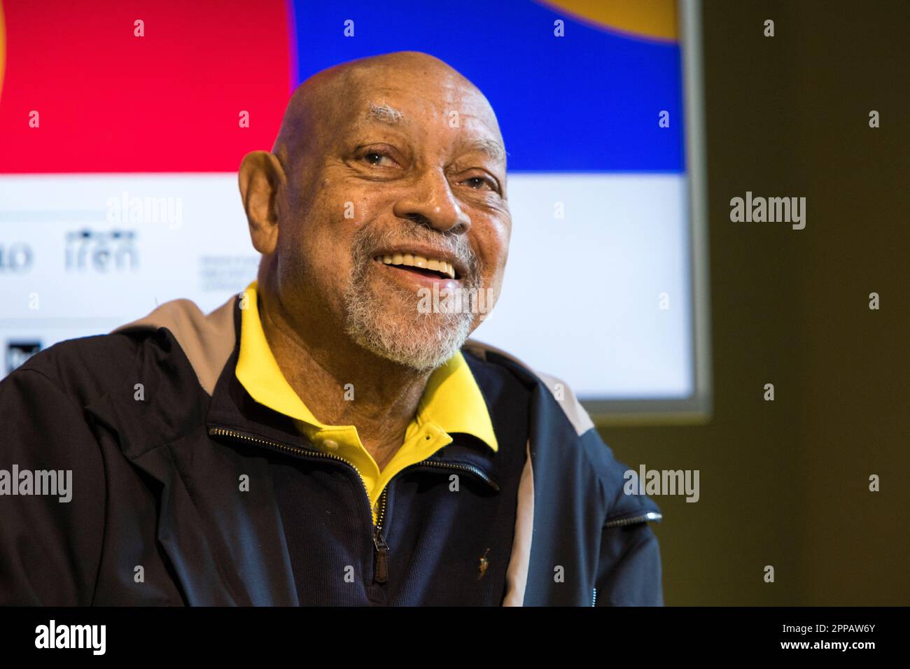 Torino, Italy. 23rd Apr, 2023. American jazz pianist Kenny Barron press ...