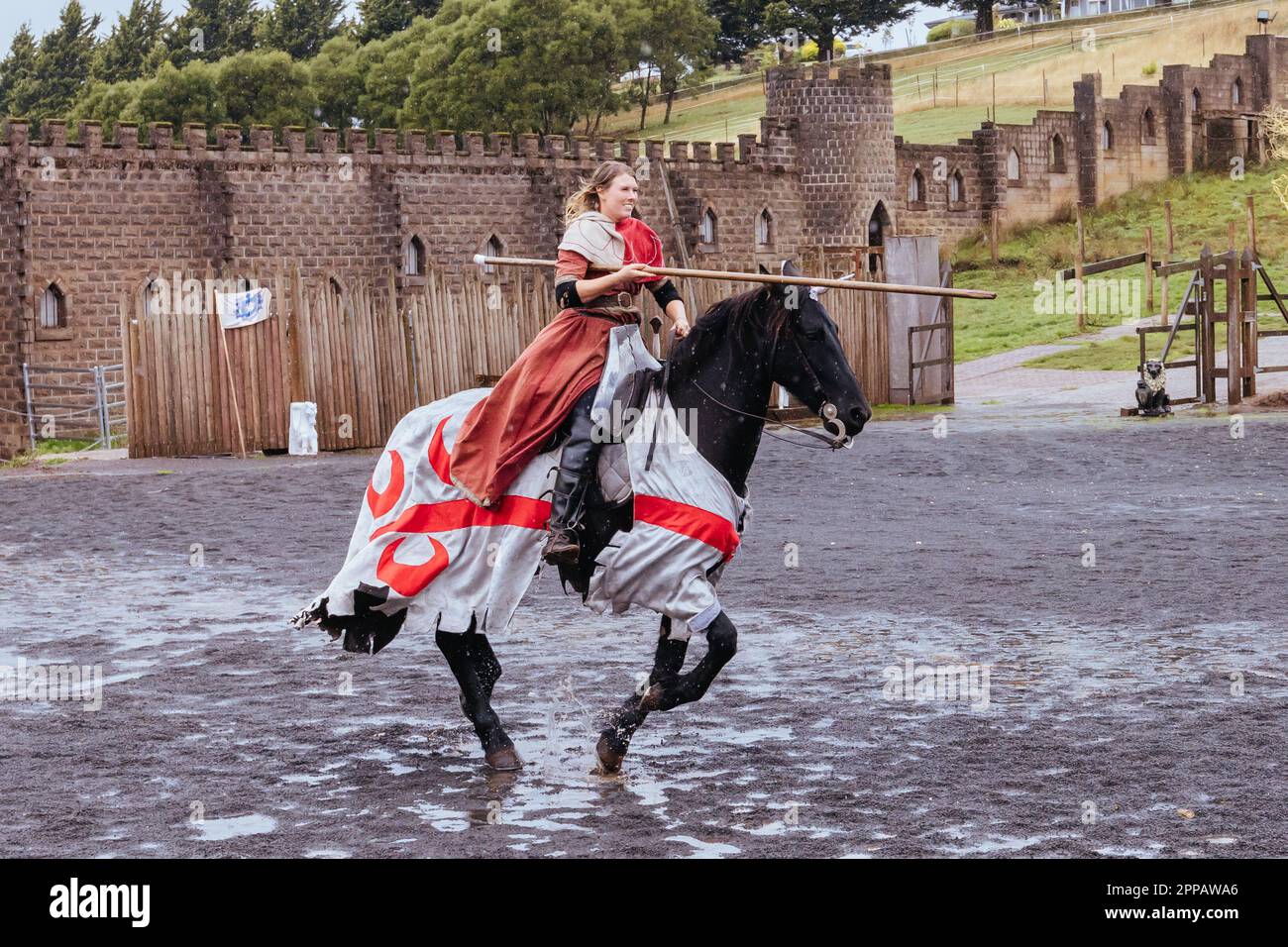Kryal castle hi-res stock photography and images - Alamy