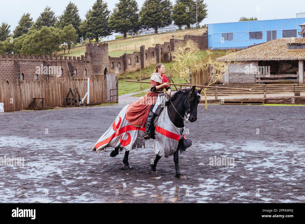 Kryal Castle near Ballarat in Australia Stock Photo - Alamy