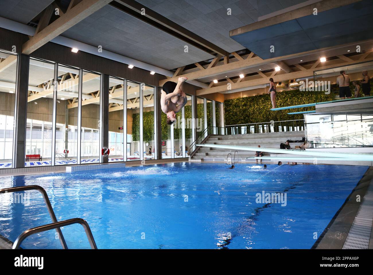 Saturday's inauguration of Tinnerbäcksbadet, new indoor swimming pool ...