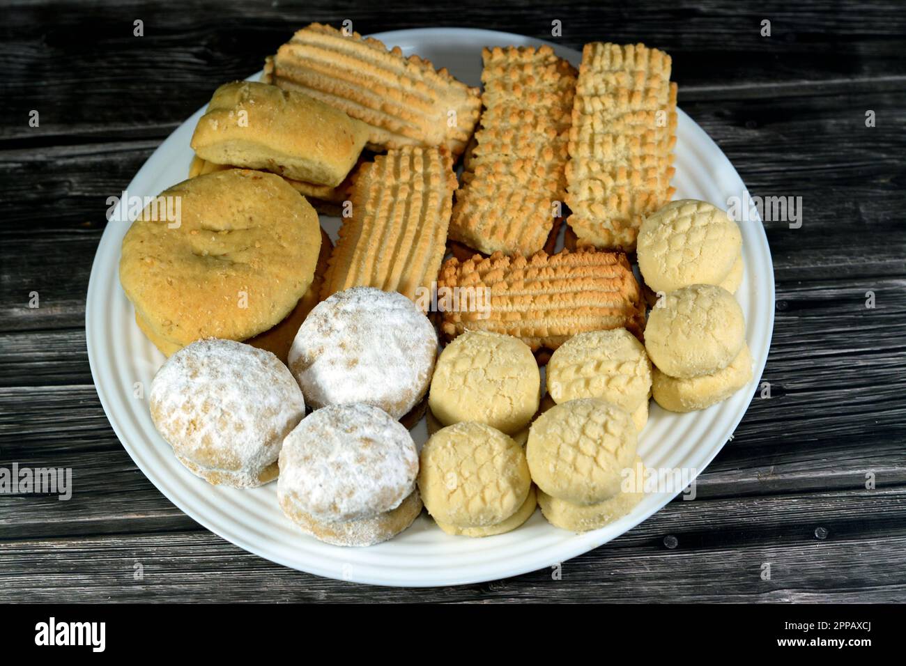 Traditional Arabic cookies for celebration of Islamic holidays El-Fitr ...