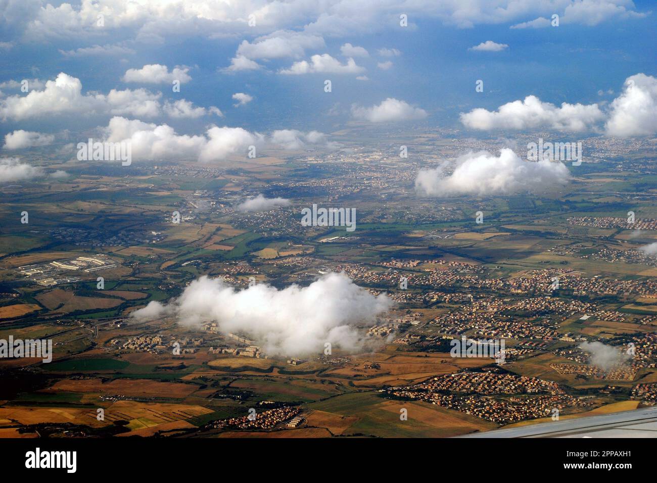 Aerial view from airplane, Istanbul, Turkey Stock Photo - Alamy
