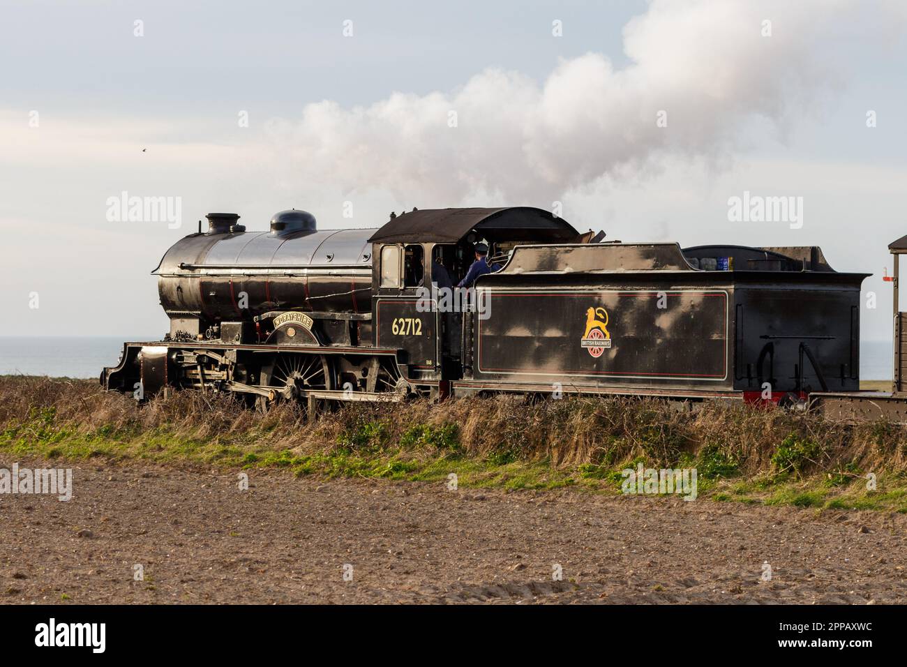 A steam train on the North Norfolk Railway Stock Photo - Alamy