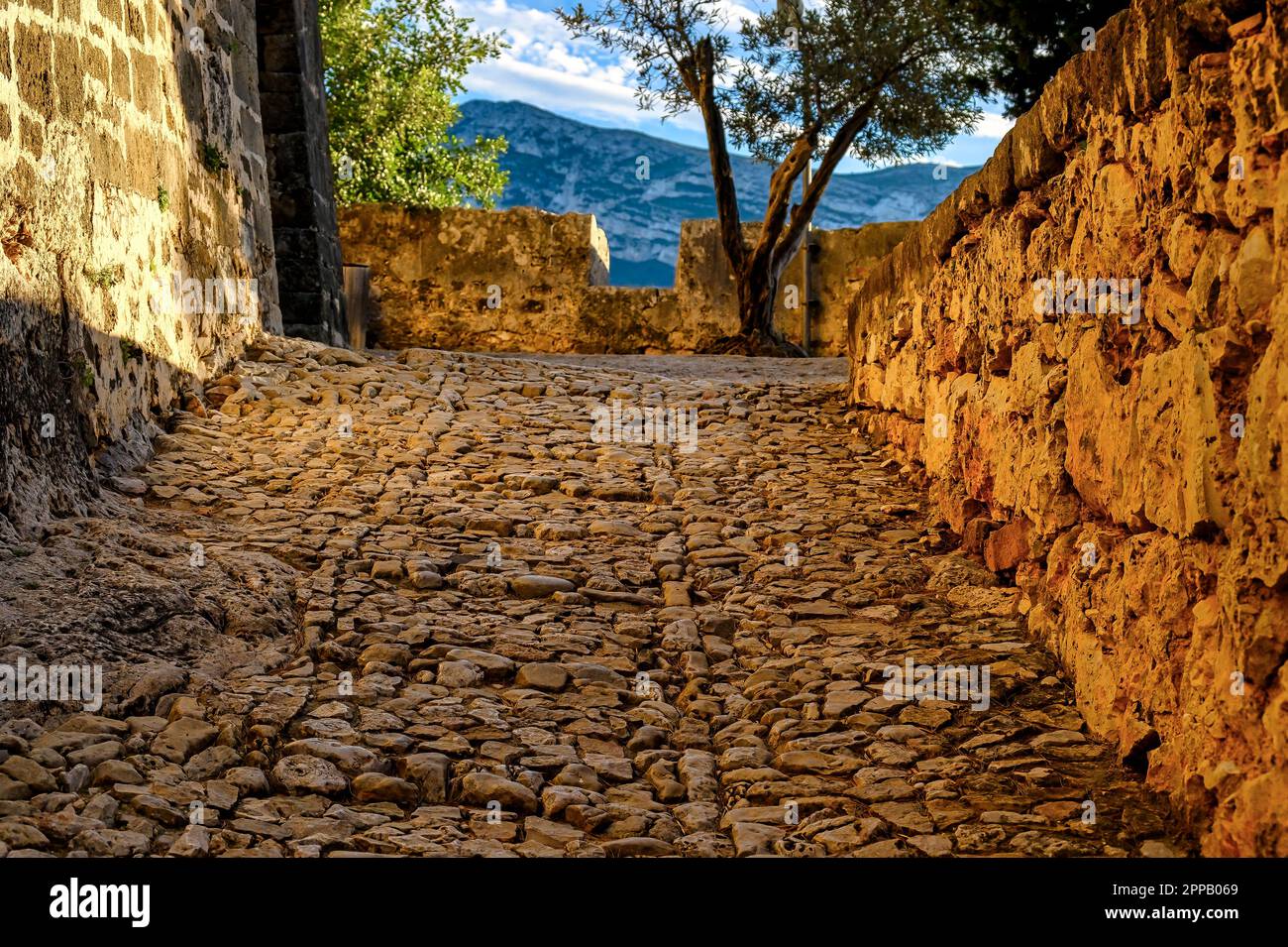 Denia, Spain - January 11, 2023: Medieval castle, a tourist attraction ...
