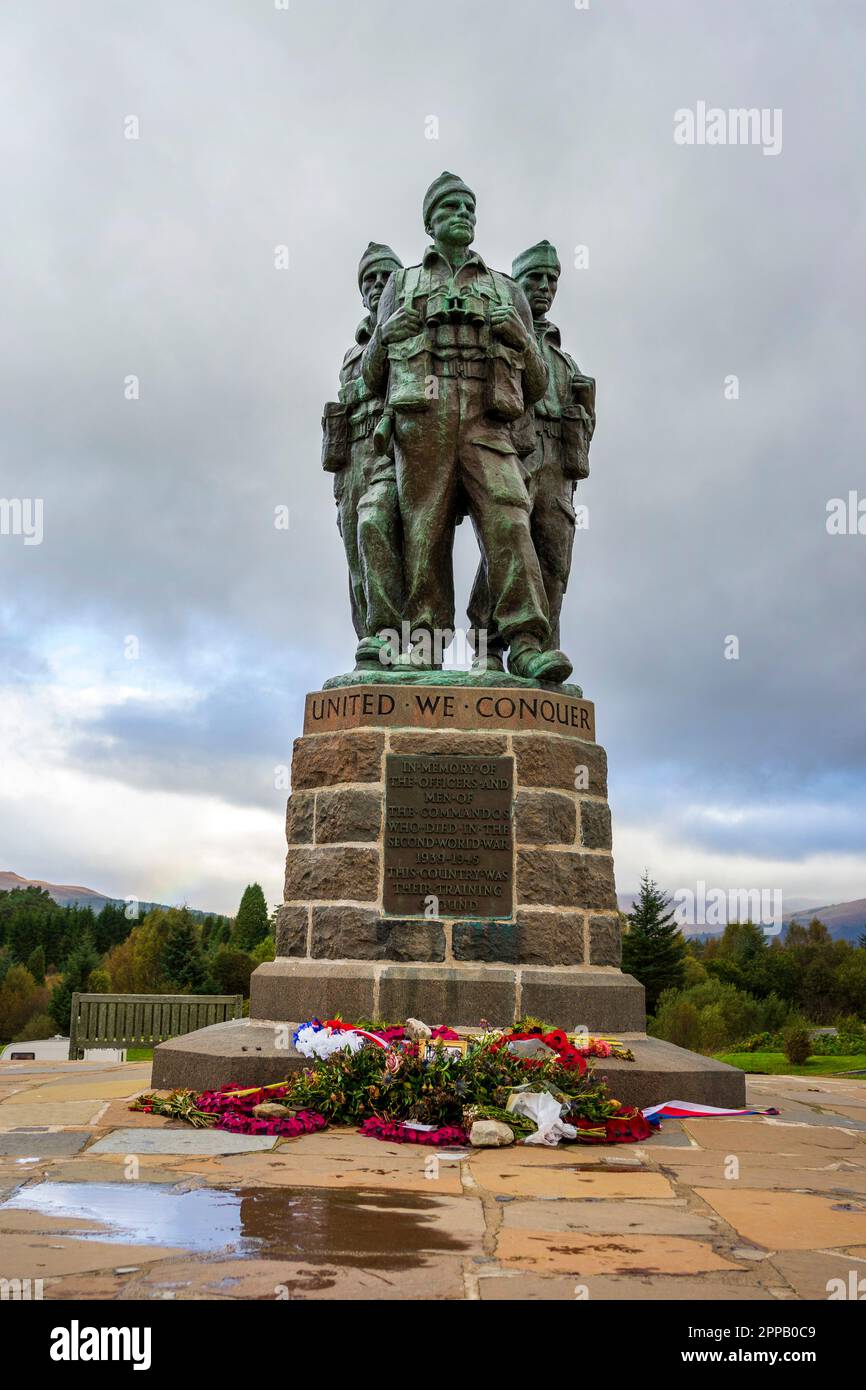 The Commando Memorial near Fort William honours the elite World War II ...