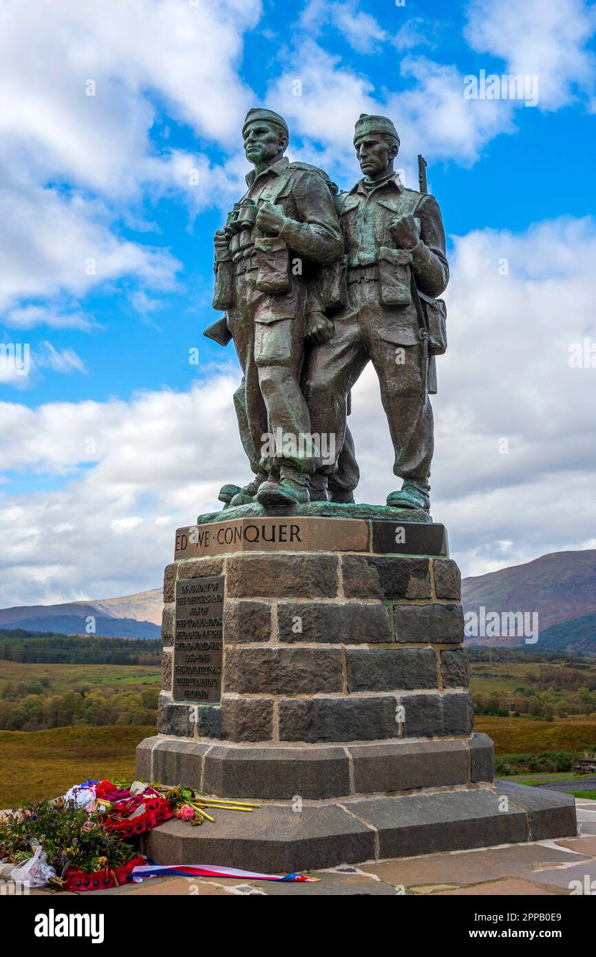 The Commando Memorial near Fort William honours the elite World War II ...