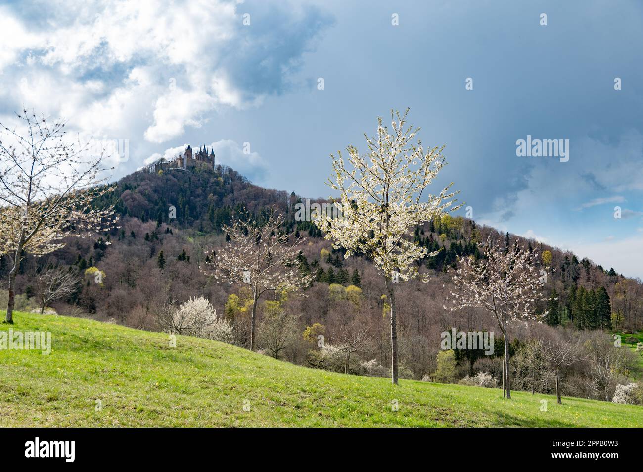 The Hohenzollern Castle, Balingen Germany Stock Photo - Alamy