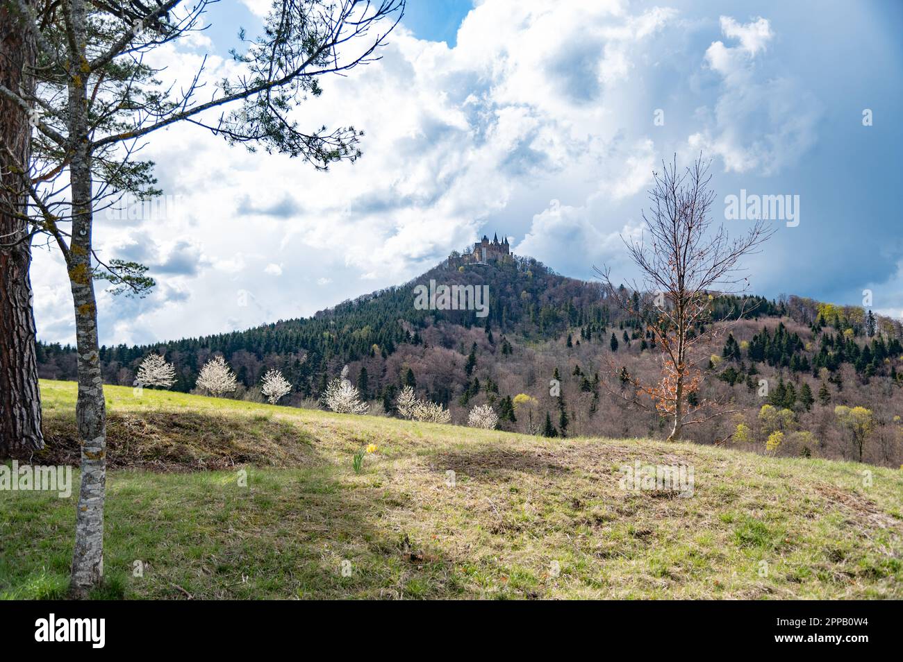 The Hohenzollern Castle, Balingen Germany Stock Photo - Alamy