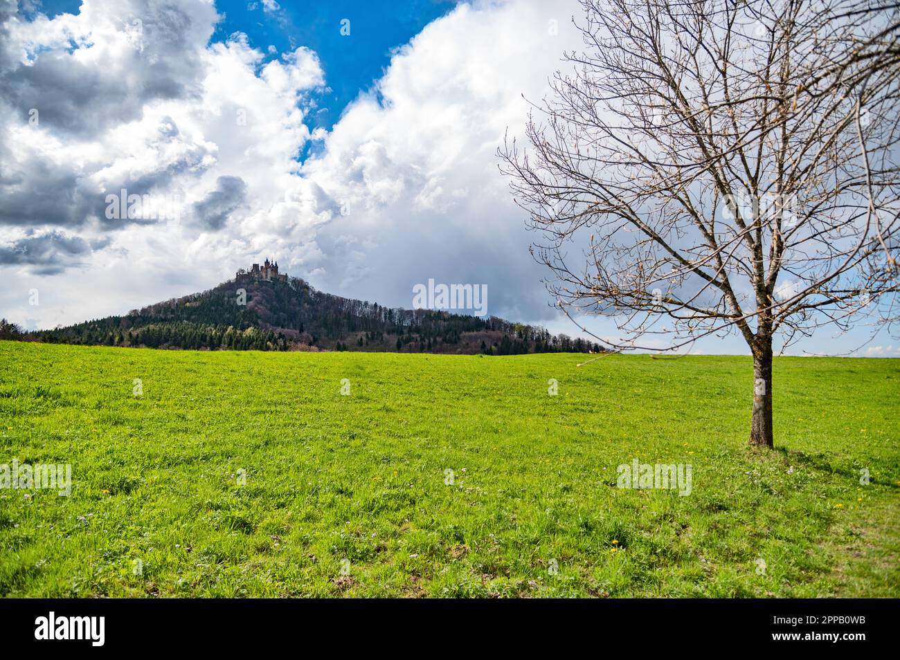 The Hohenzollern Castle, Balingen Germany Stock Photo - Alamy