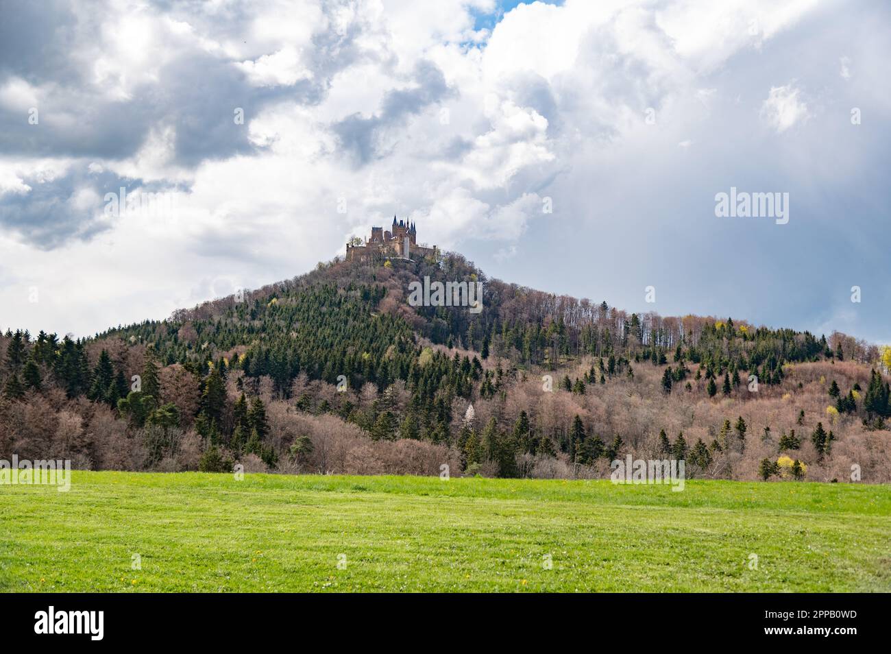 The Hohenzollern Castle, Balingen Germany Stock Photo - Alamy