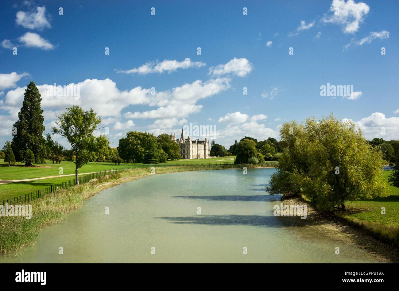 Burghley House is near the town of Stamford. It is an Elizabethan ...