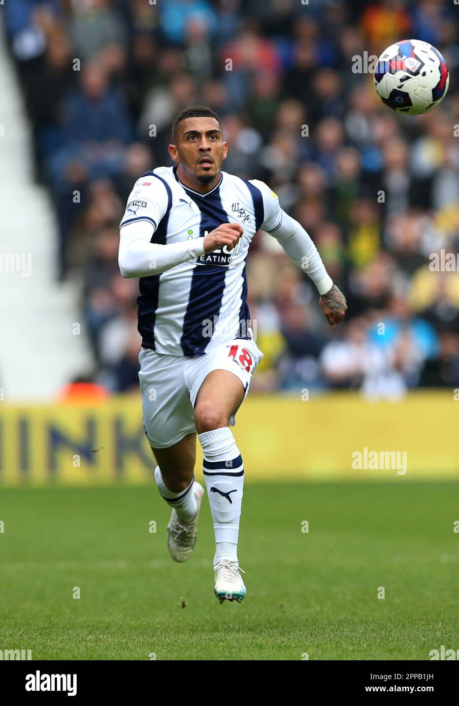 West Bromwich Albion's Karlan Grant during the Sky Bet Championship ...