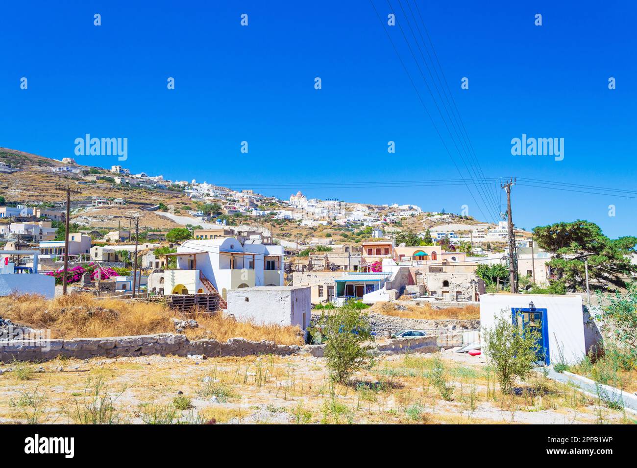 old desolate streets of quiet Episkopi Gonias.It was almost entirely ...