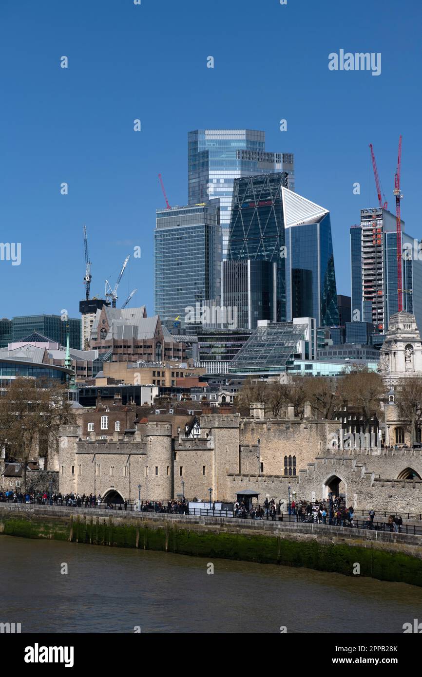 London Tower of London Spring 2023 The Tower of London, officially His ...