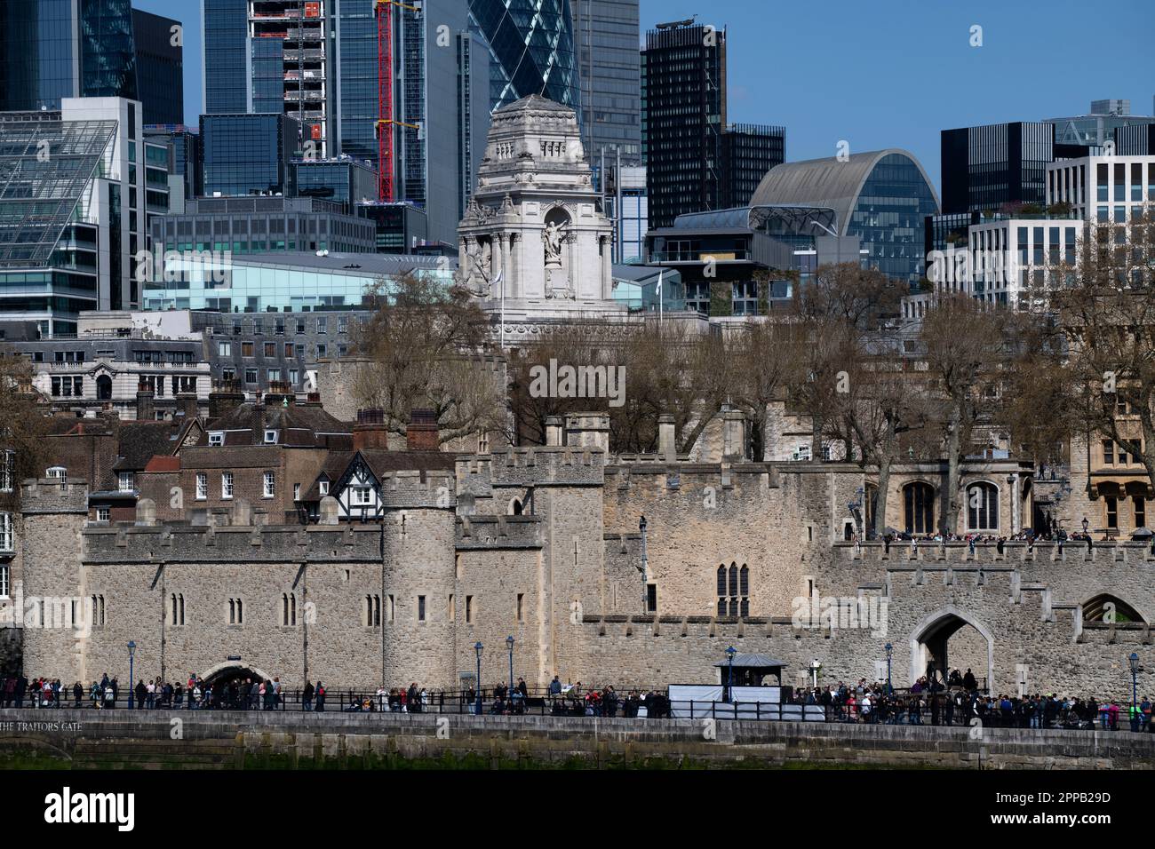 London Tower of London Spring 2023 The Tower of London, officially His ...