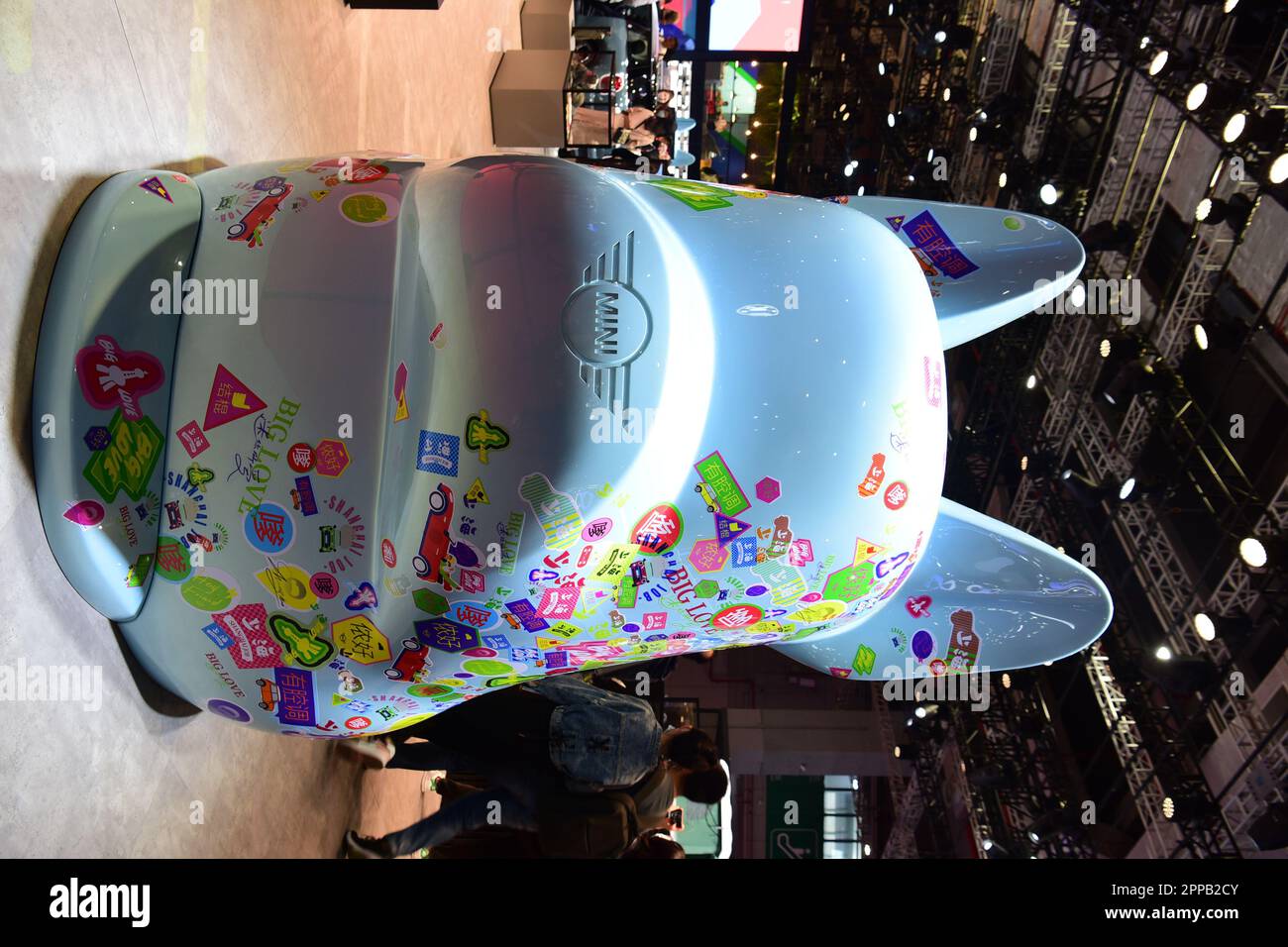 SHANGHAI, CHINA - APRIL 21, 2023 - The MINI family "Intelligent ...