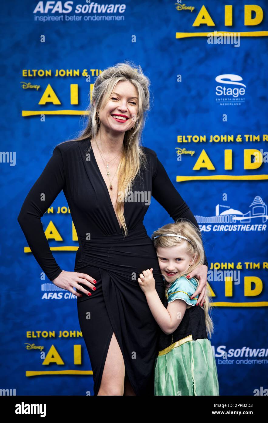 SCHEVENINGEN - Lauren Verster with her daughter on the red carpet ...