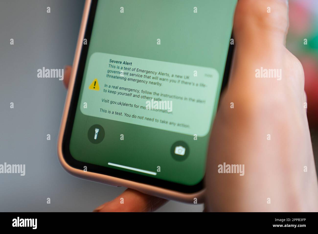 Uk alarm test hi-res stock photography and images - Alamy