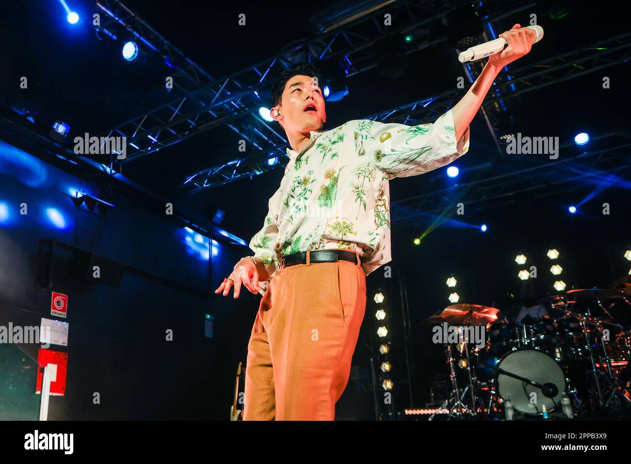 Eric Nam in concert at Magazzini Generali in Milano, Italy, on June 12 ...