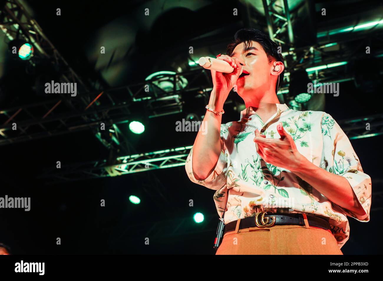 Eric Nam in concert at Magazzini Generali in Milano, Italy, on June 12 ...