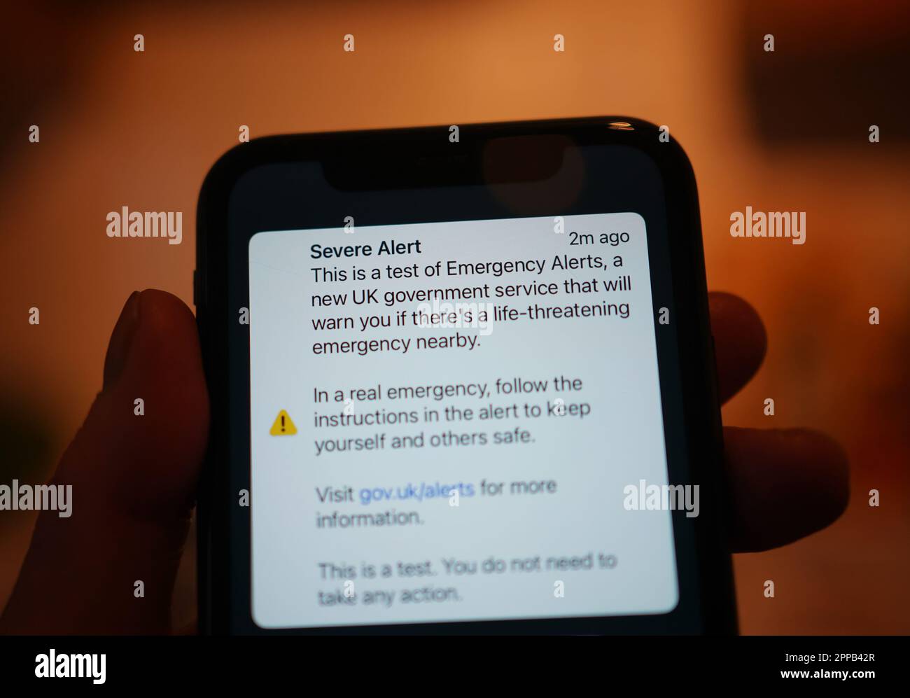 Uk emergency alerts system hi-res stock photography and images - Alamy