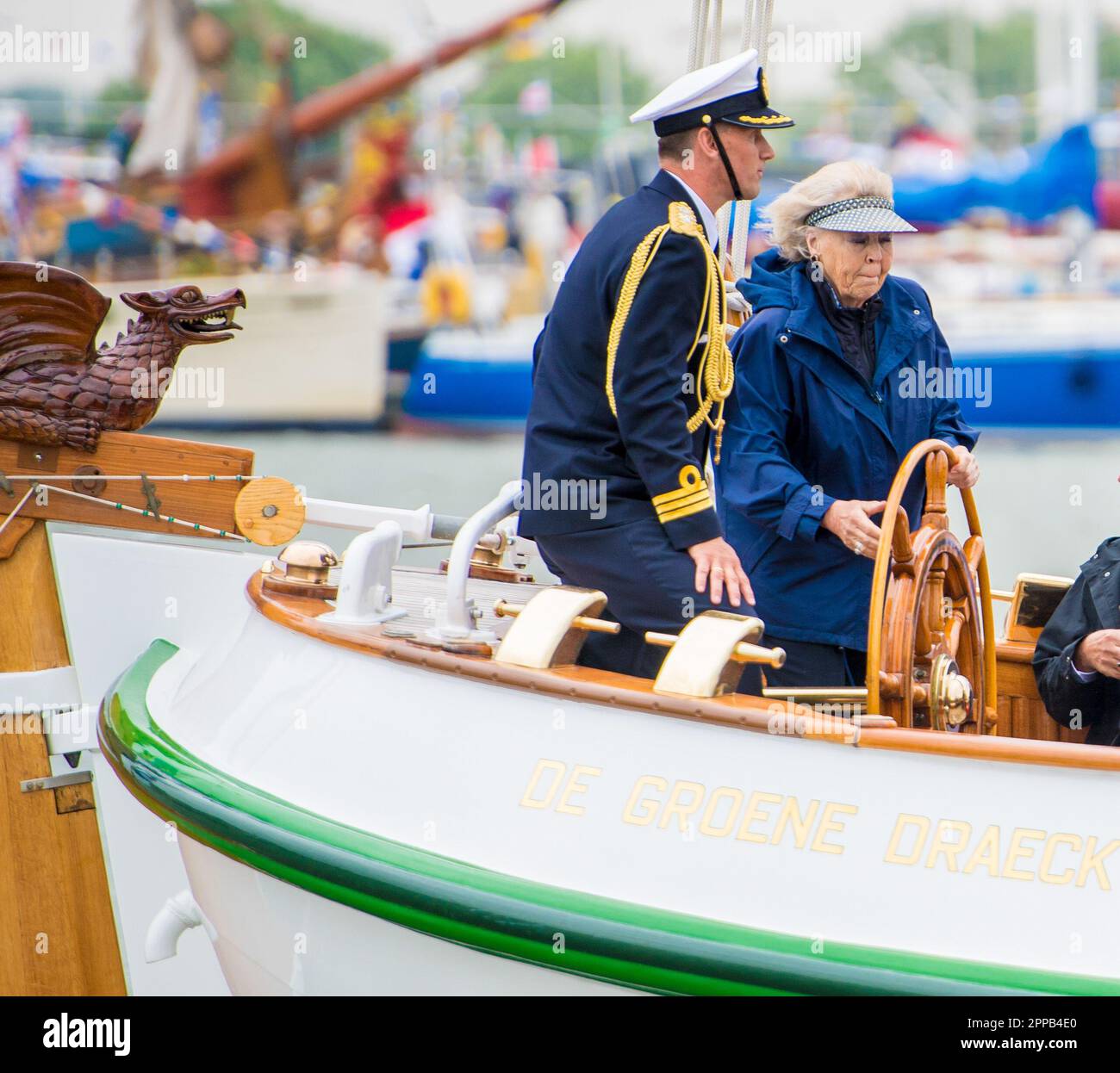Lelystad, The Netherlands. 14th June, 2018. The beloved boat of ...