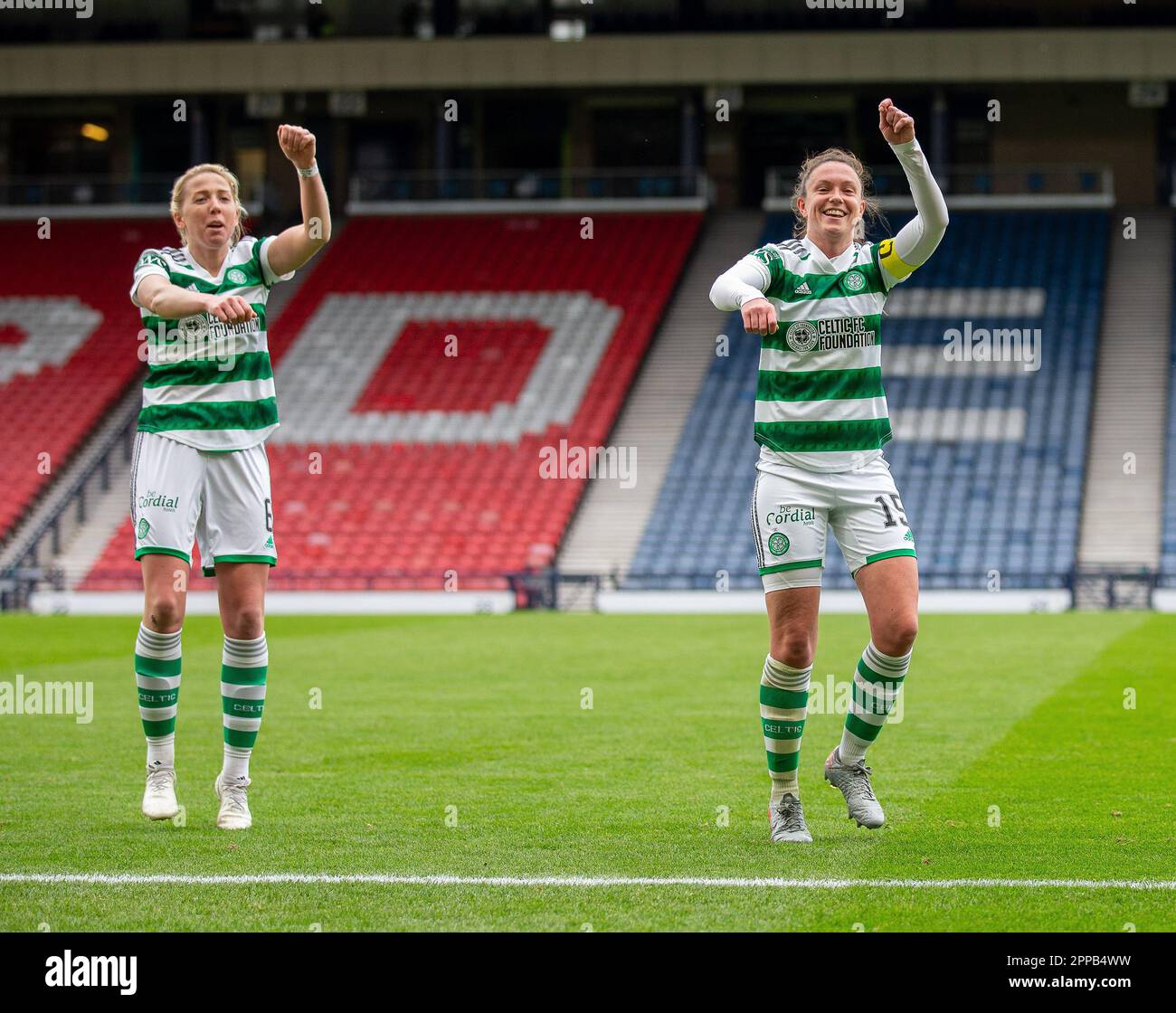 Glasgow, Scotland, UK. 23rd April 2023; 23rd April 2023; Hampden Park ...