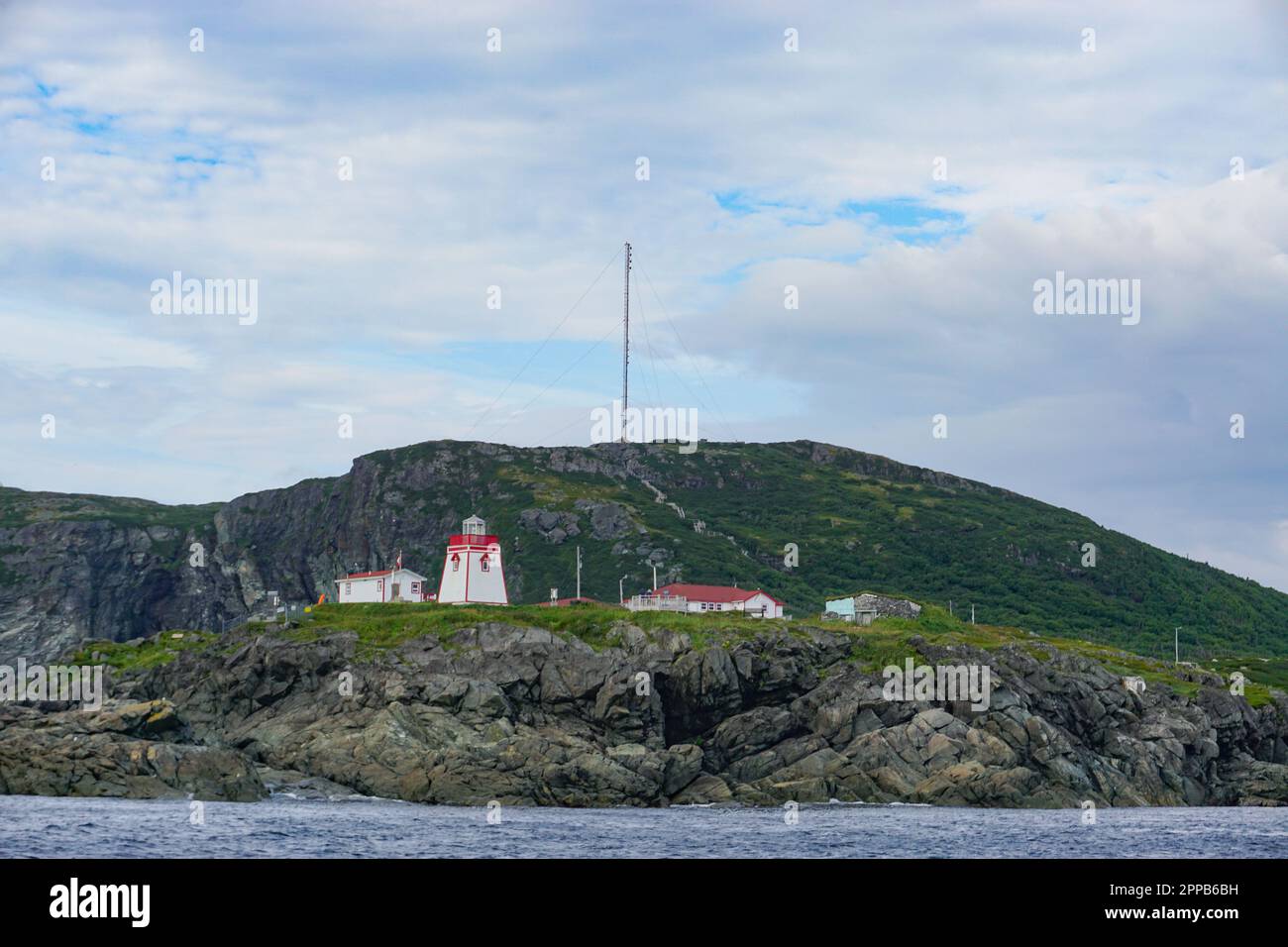 Newfoundland, Canada: The Fox Point Lighthouse (Fishing Point ...