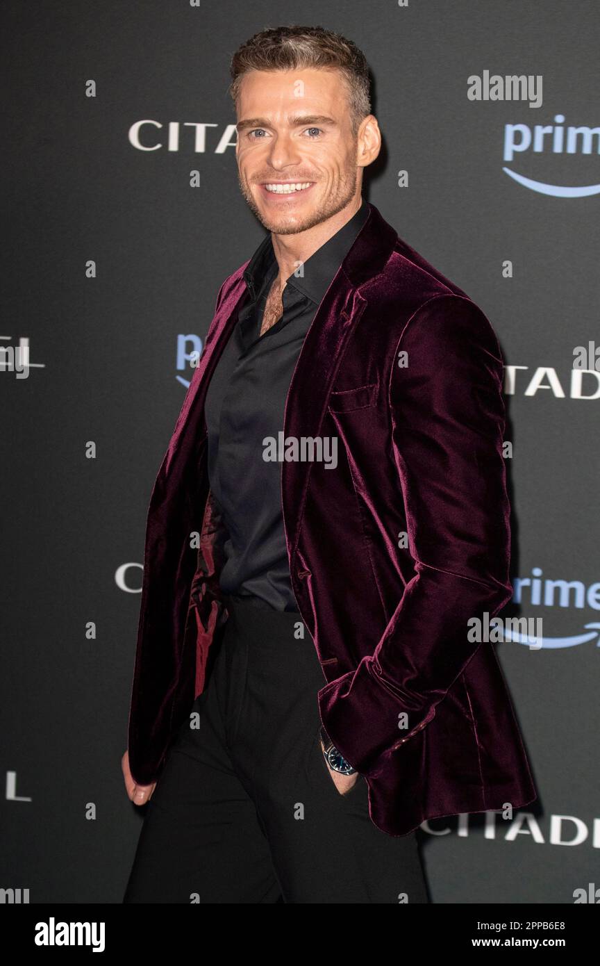 Rom, Italien. 21st Apr, 2023. Richard Madden bei der Premiere der ...
