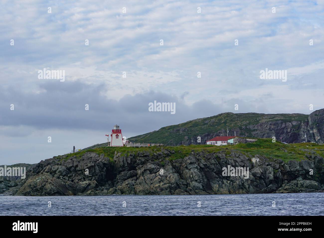 Newfoundland, Canada: The Fox Point Lighthouse (Fishing Point ...