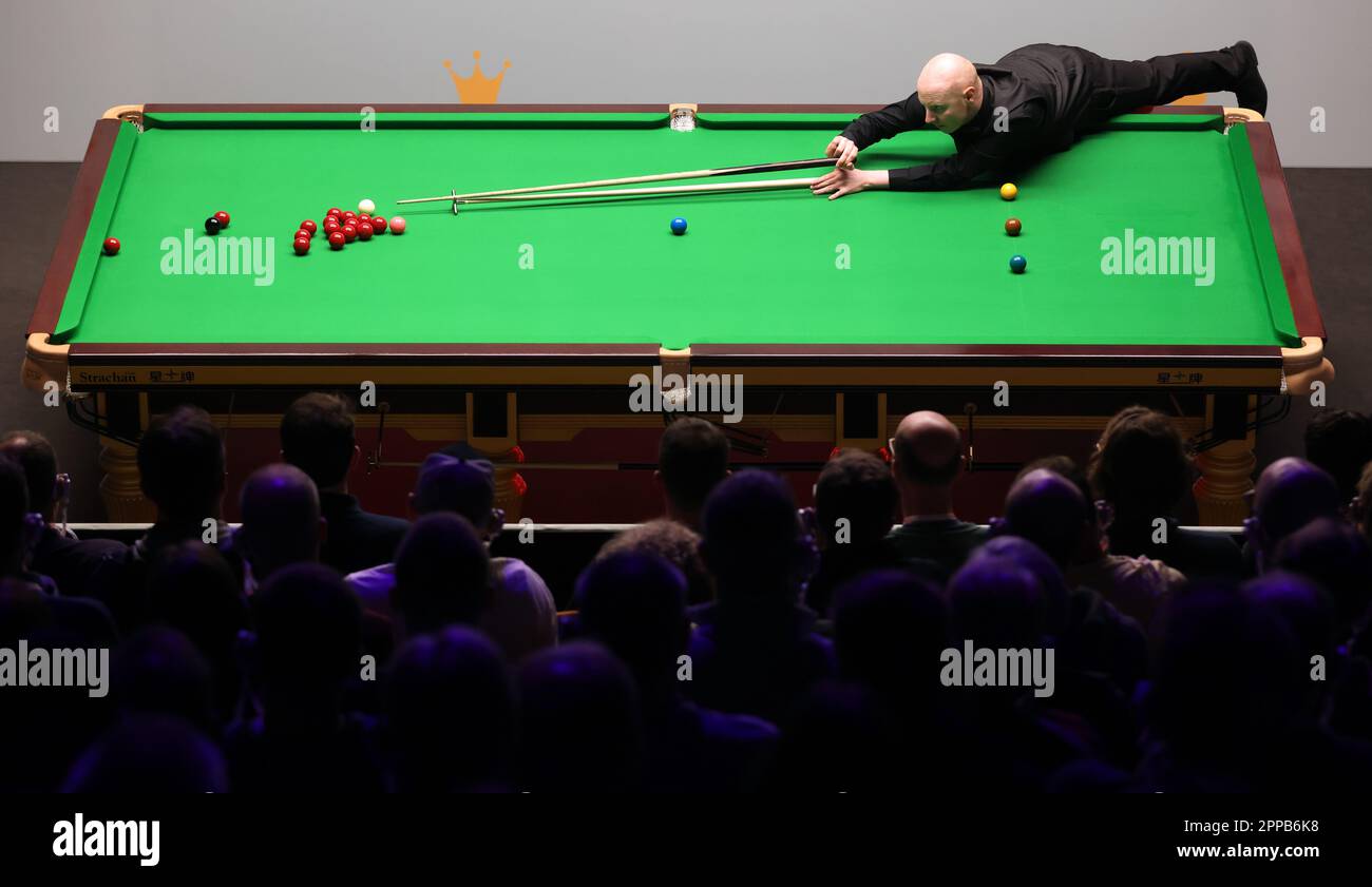 Anthony McGill during day nine of the Cazoo World Snooker Championship ...
