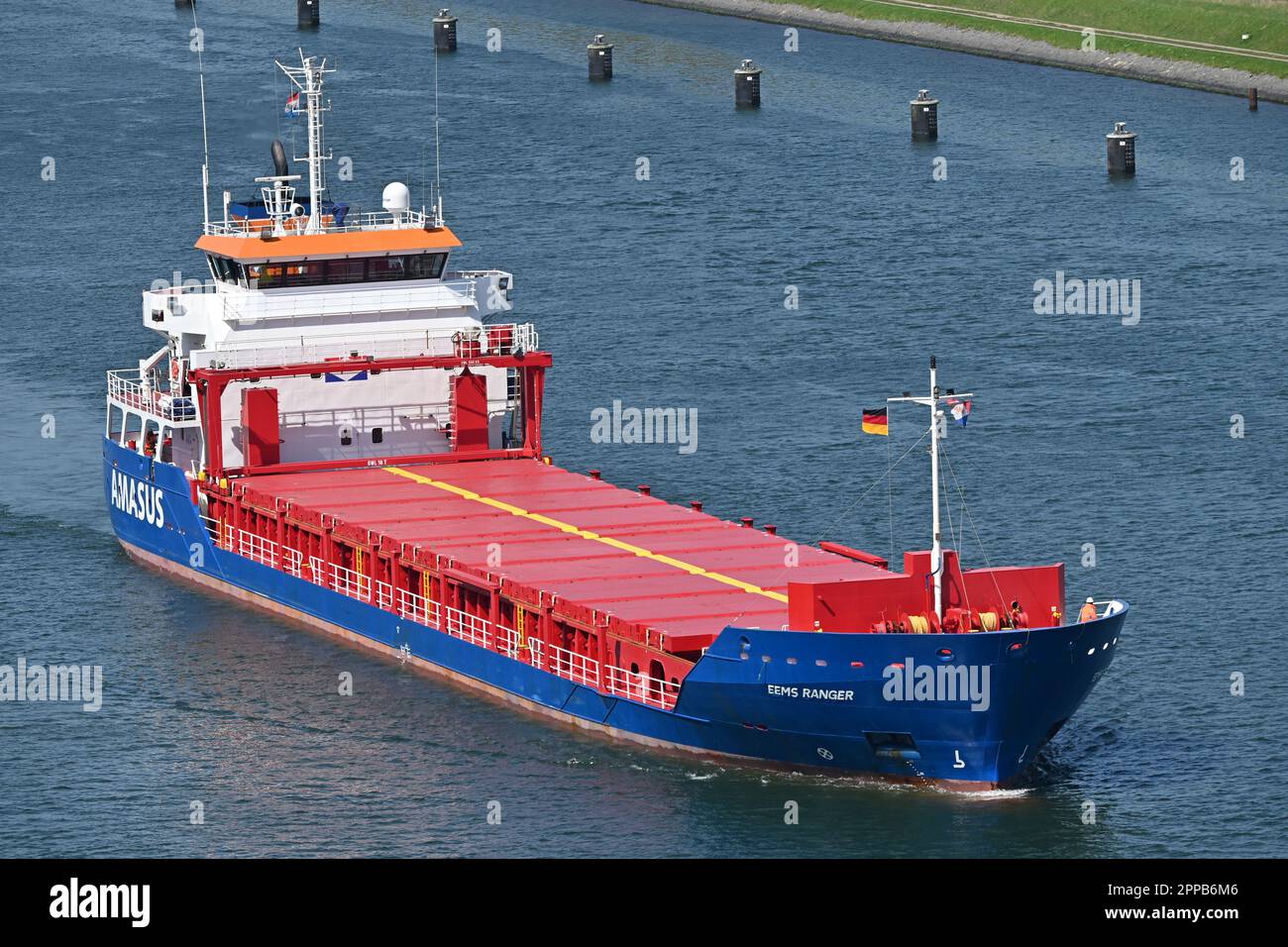 General Cargo Ship EEMS RANGER Stock Photo - Alamy