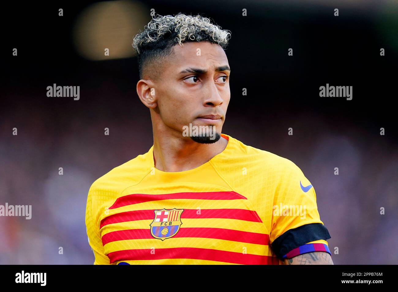 Raphael Dias Belloli Raphinha of FC Barcelona during the La Liga match ...