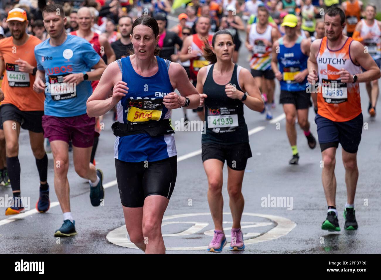 Participants taking part in the 2023 TCS London Marathon on 23rd April ...