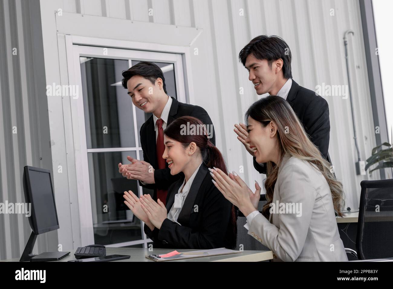When an agile business team's performance receives positive client ...