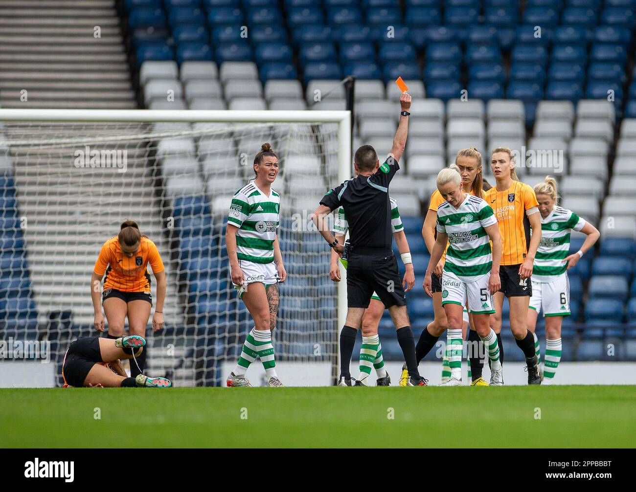 Glasgow, Scotland, UK. 23rd April 2023; 23rd April 2023; Hampden Park ...