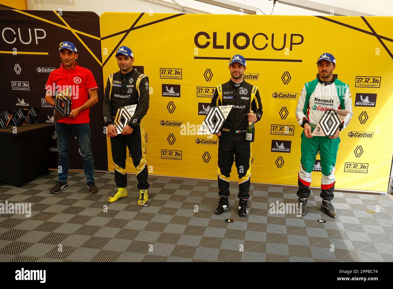 Monza, Italy. 23rd Apr, 2023. TORELLI Gabriele ITA, Rangoni Corse, CLIO CUP SERIES, portrait ...