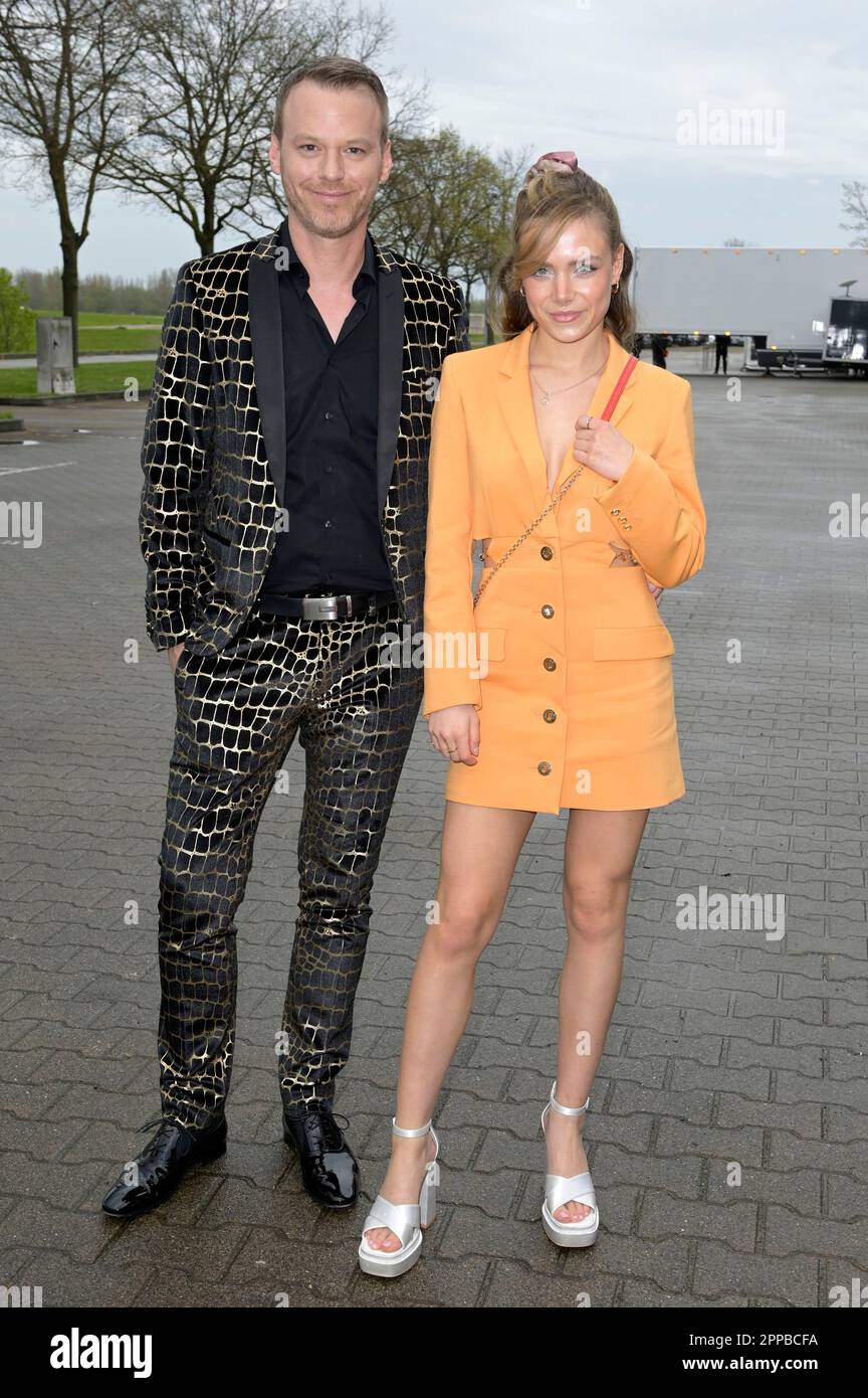 Marie Wegener mit Christian Ehrlich bei der Verleihung der Goldenen ...