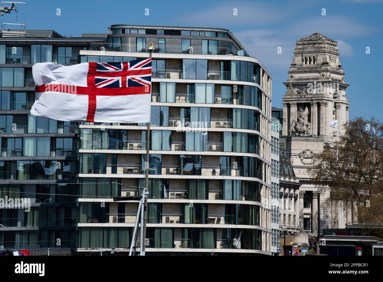 London-City of London skyline showing architecture Spring 2023 Panorama ...