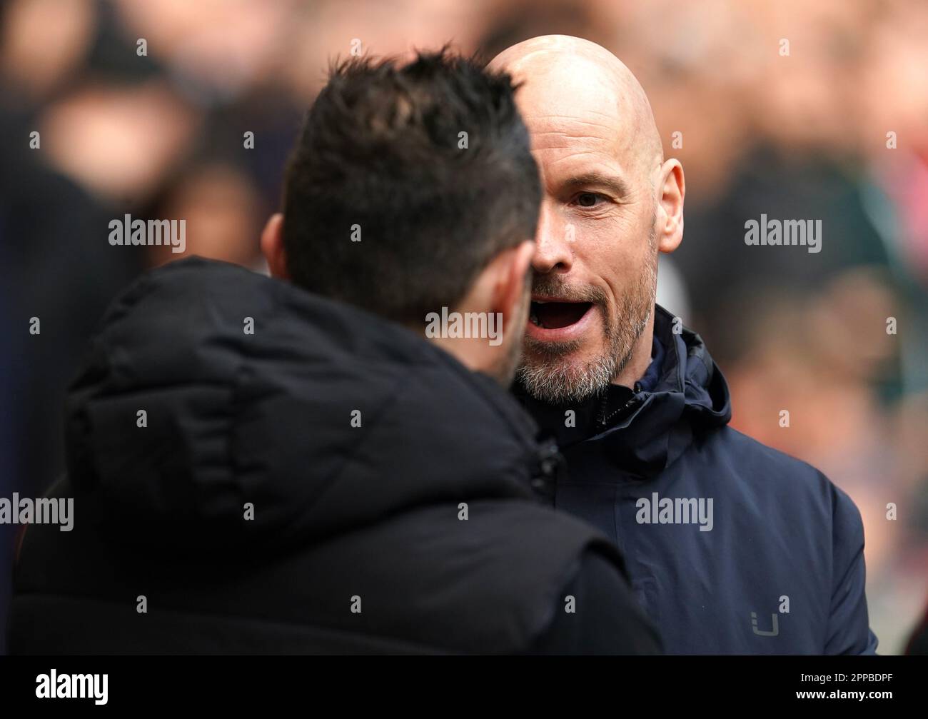 Erik ten hag april 23 2023 hi-res stock photography and images - Alamy