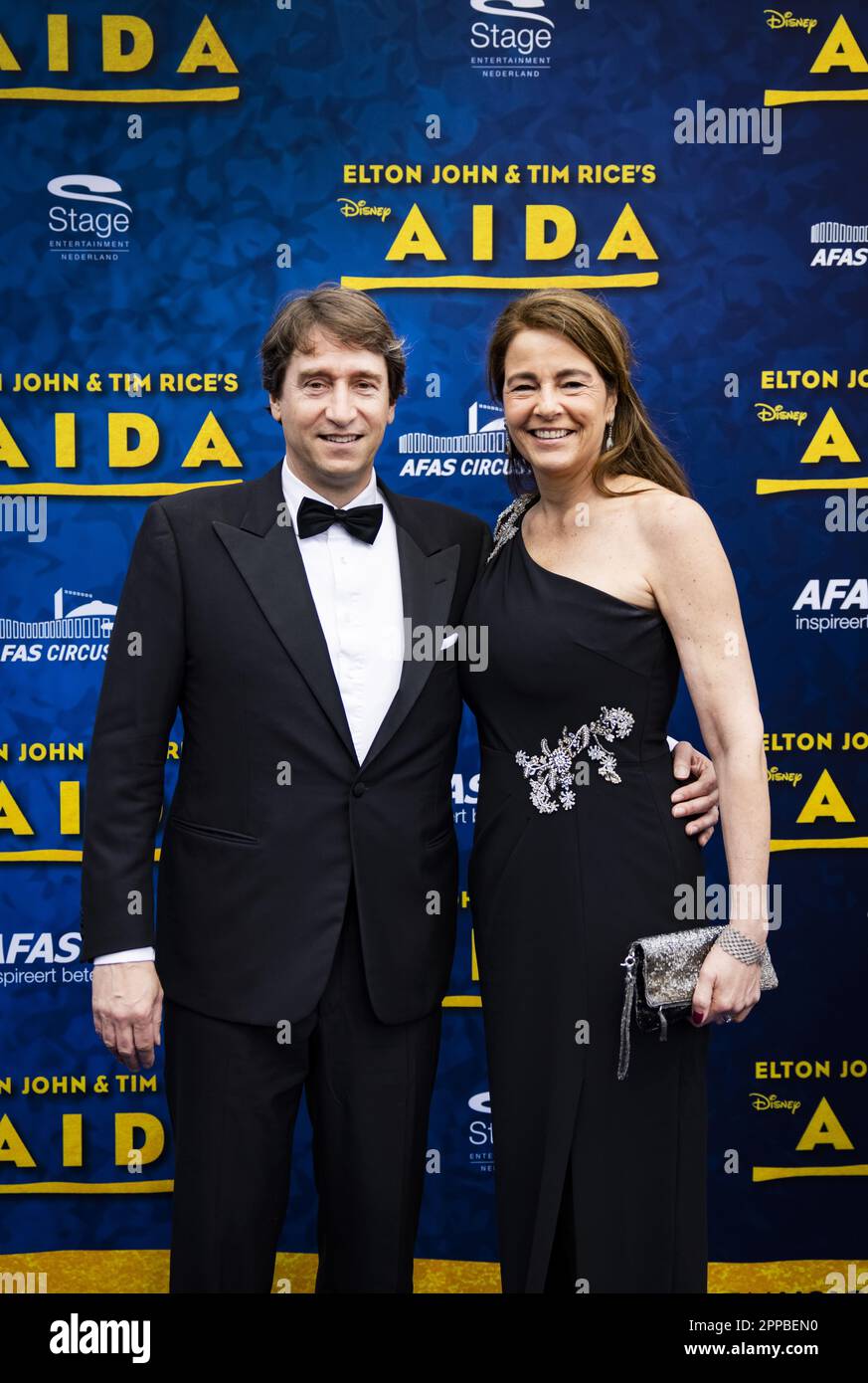 SCHEVENINGEN - Walter L. Drenth on the red carpet during the world ...