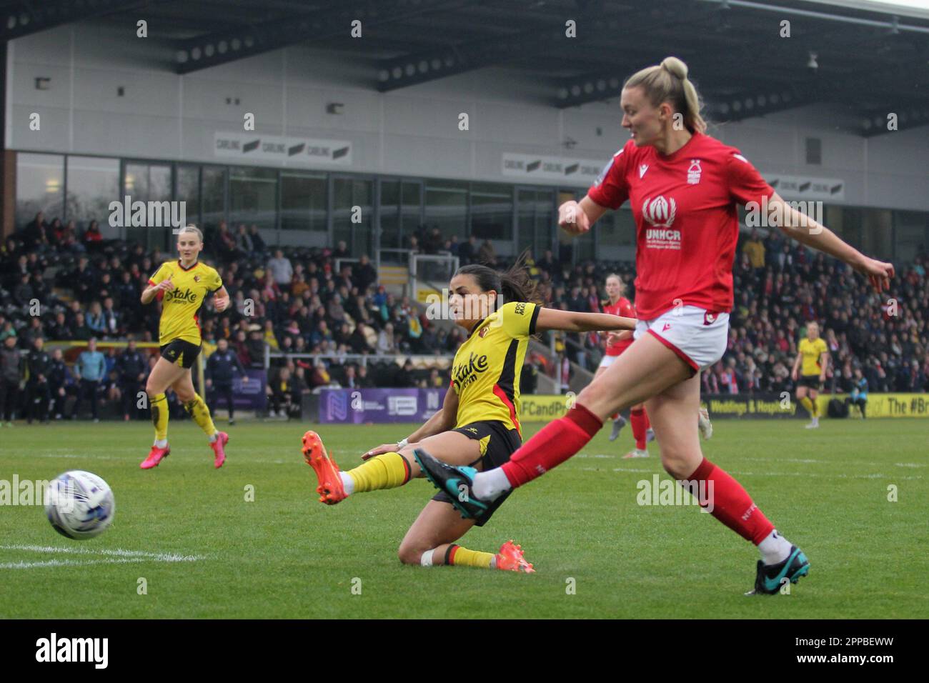 Women's football nottingham greengrass hi-res stock photography and ...