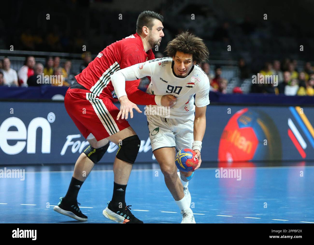 during the IHF Men's World Championship 2023, Placement matches 7-8 ...