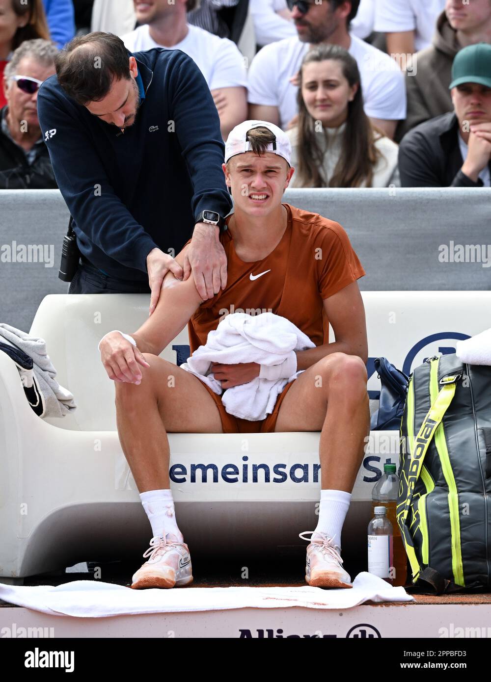 Munich, Germany. 23rd Apr, 2023. Tennis: ATP Tour - Munich, Singles ...