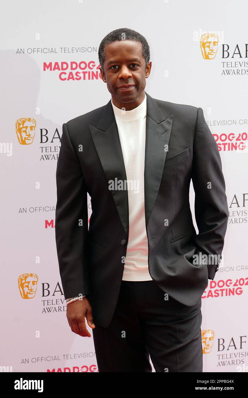 Adrian Lester attending the Bafta Television Craft Awards at The ...