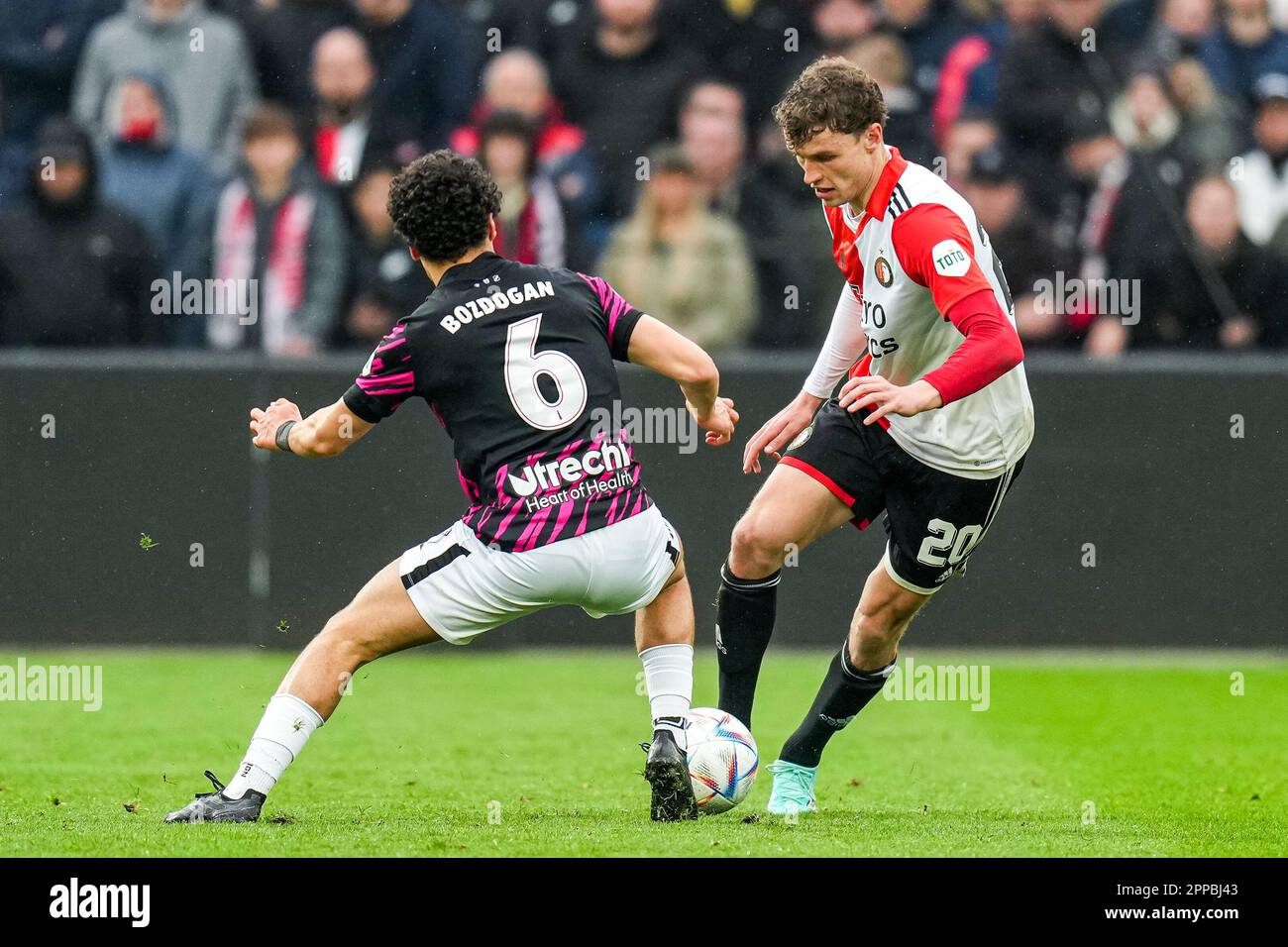 Rotterdam, Netherlands. 23rd Apr, 2023. Rotterdam - Can Bozdogan of FC ...