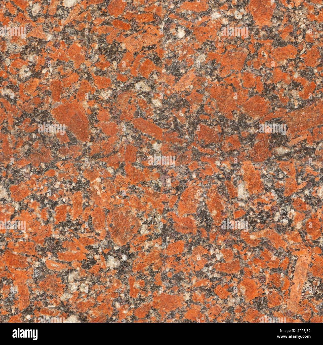 Red granite Seamless pattern. Natural stone texture background Stock ...