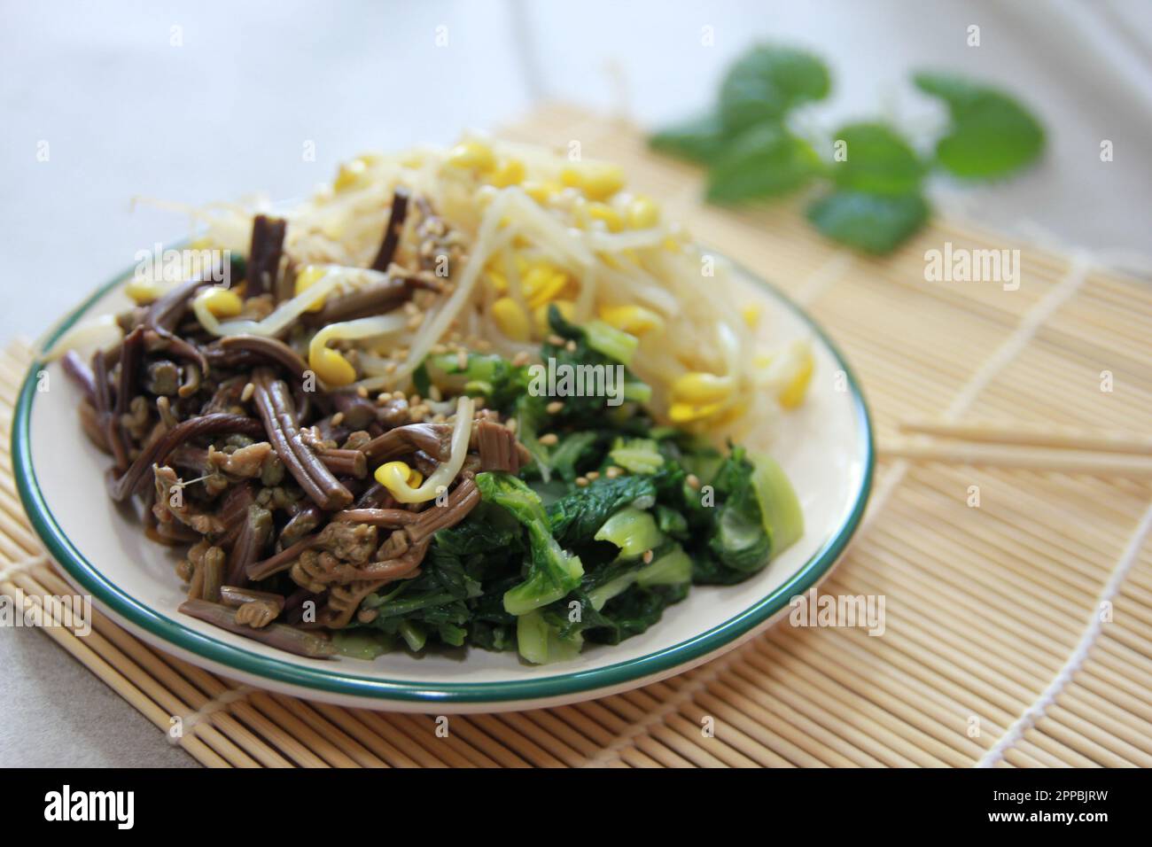 Korean traditional healthy food and wellness meal Stock Photo - Alamy