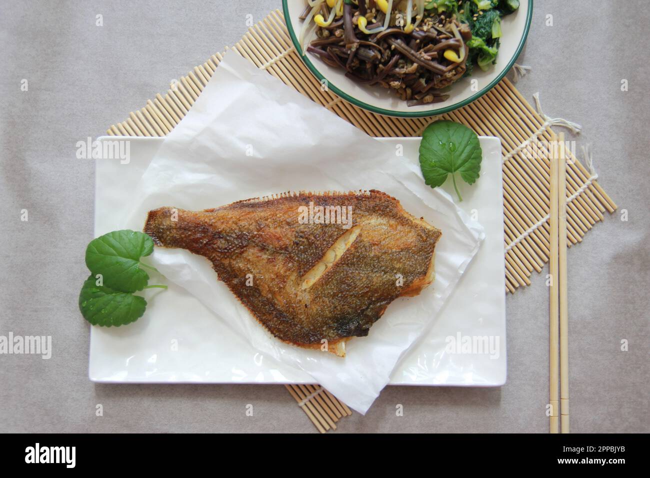 Korean traditional healthy food and wellness meal Stock Photo - Alamy