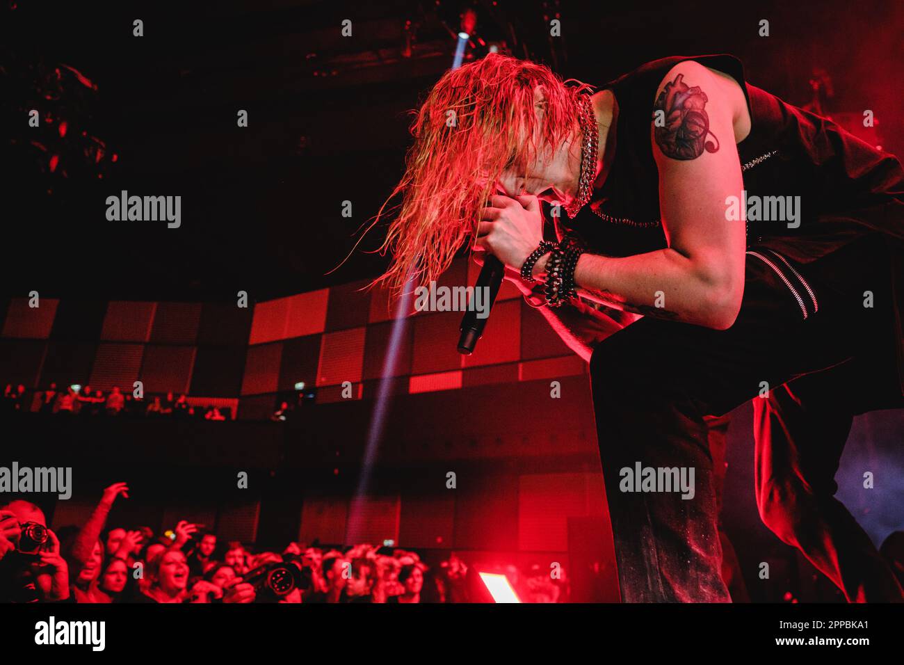 Zurich, Switzerland. 22nd Apr, 2023. The Finnish nu metal band Blind ...
